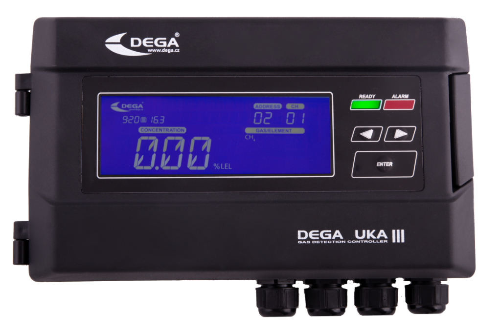 DEGA UDA III - Gas Detection Controller - JWII